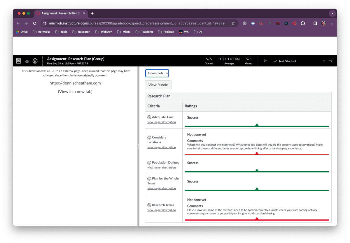 Specifications Grading With Canvas LMS – Learning Lab